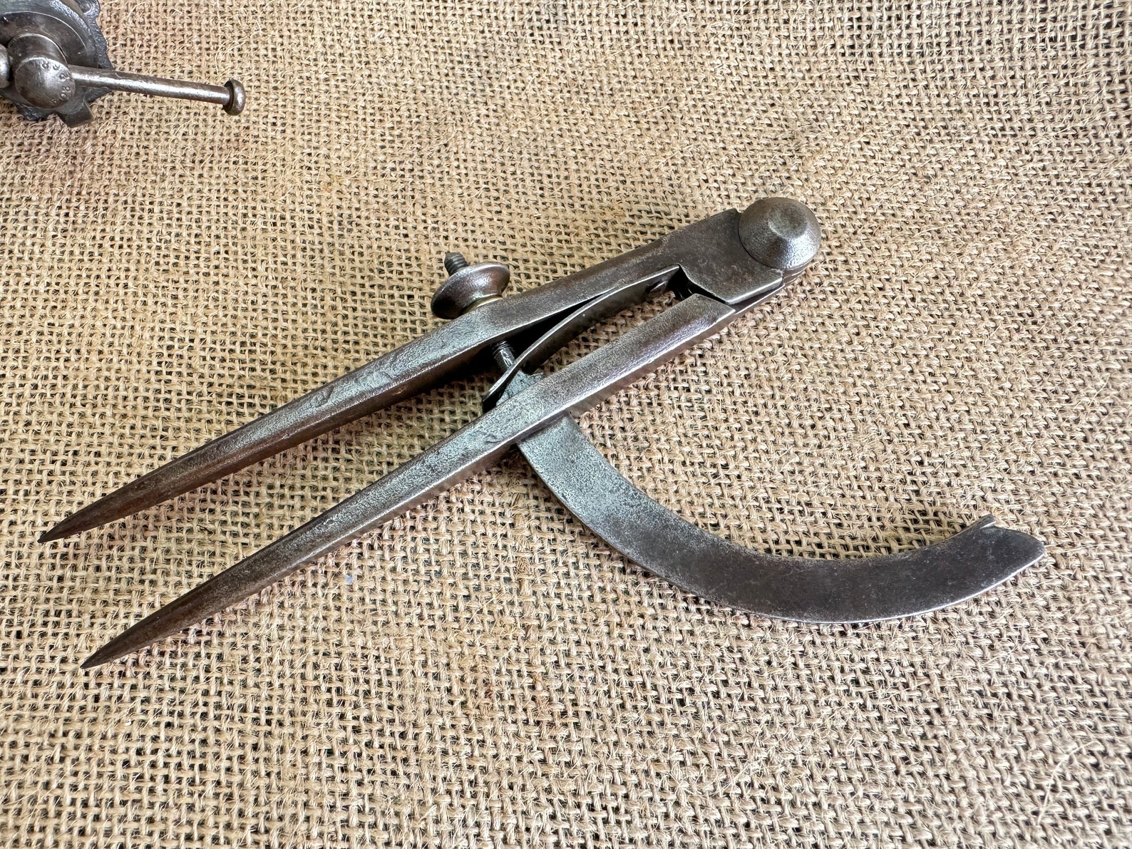 Antique 6.5” Wingarm Compass Dividers - Etsy