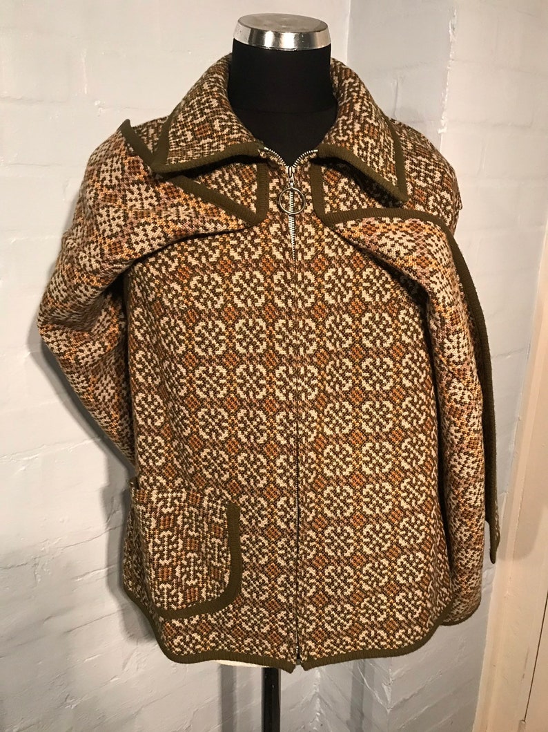 Vtg Welsh Tapestrywool Cape & Waistcoat Dafydd Snowden Design - Etsy UK