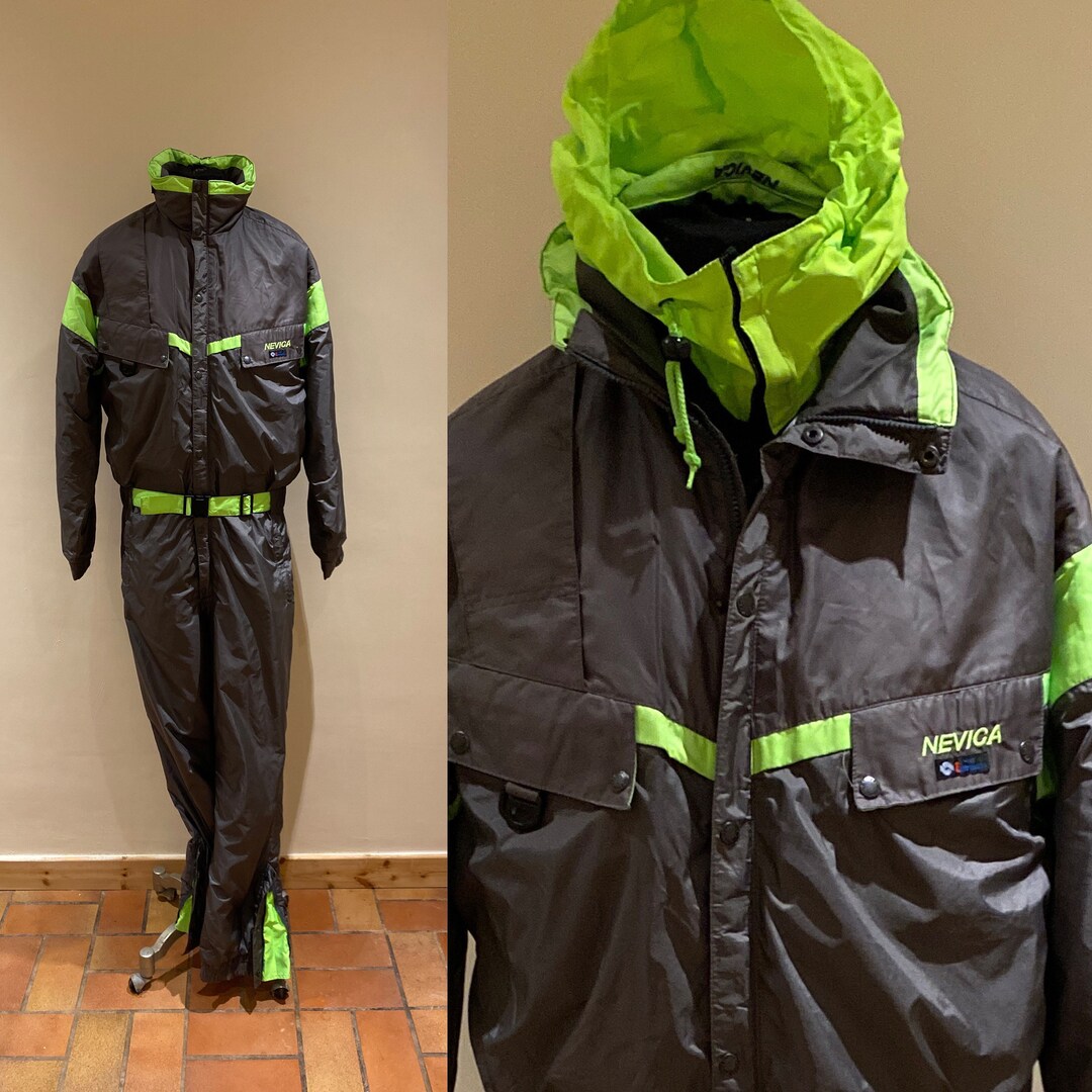 Vtg 44 Ski Suit Nevica Function 18 System Microclimate Fabric Entrant ...