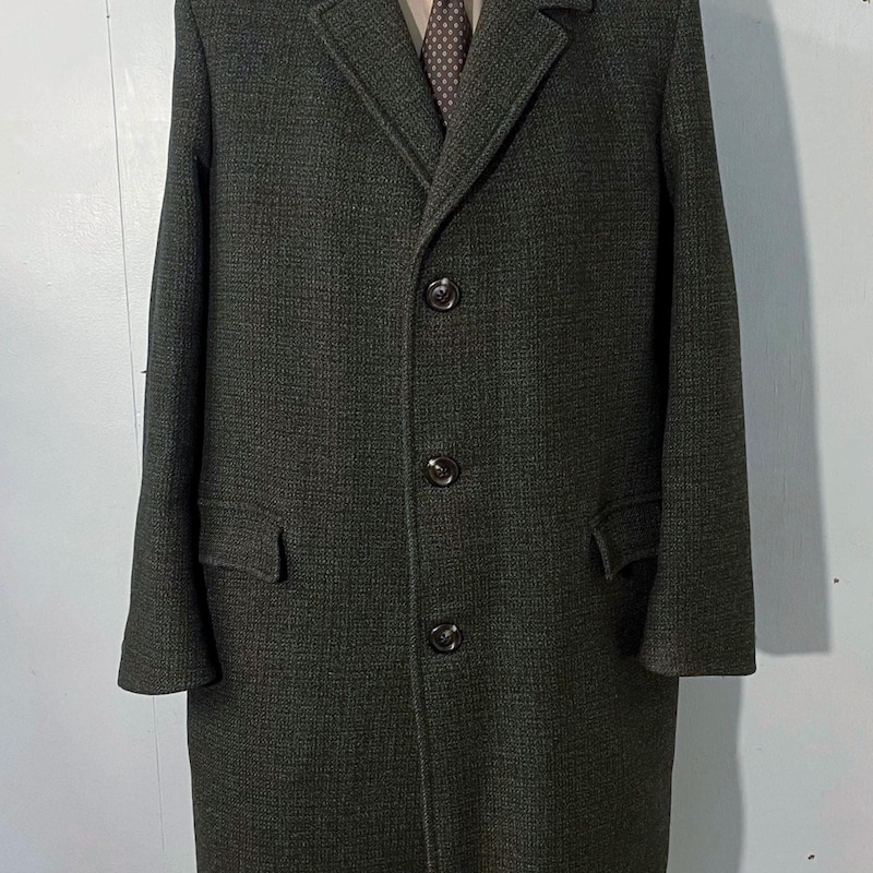 Crombie Overcoat Mens - Etsy UK