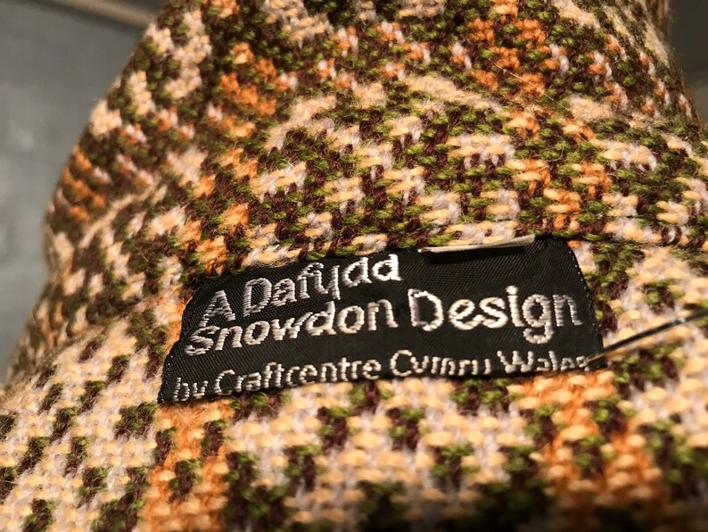 Vtg Welsh Tapestrywool Cape & Waistcoat Dafydd Snowden Design - Etsy UK