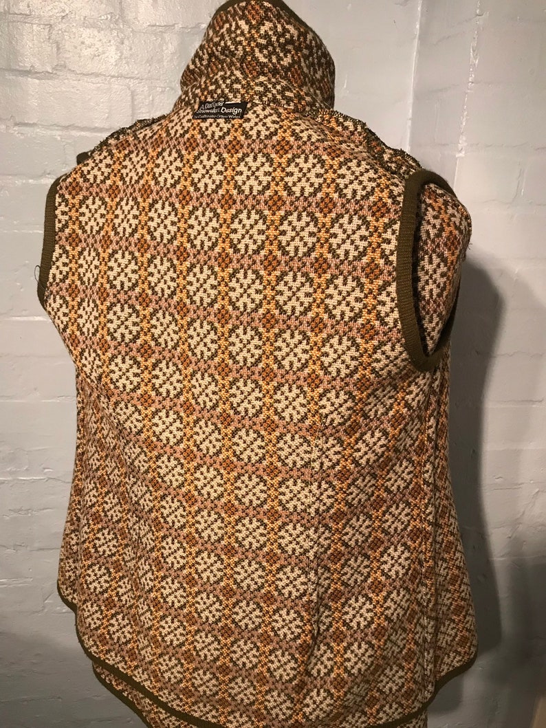 Vtg Welsh Tapestrywool Cape & Waistcoat Dafydd Snowden Design - Etsy UK