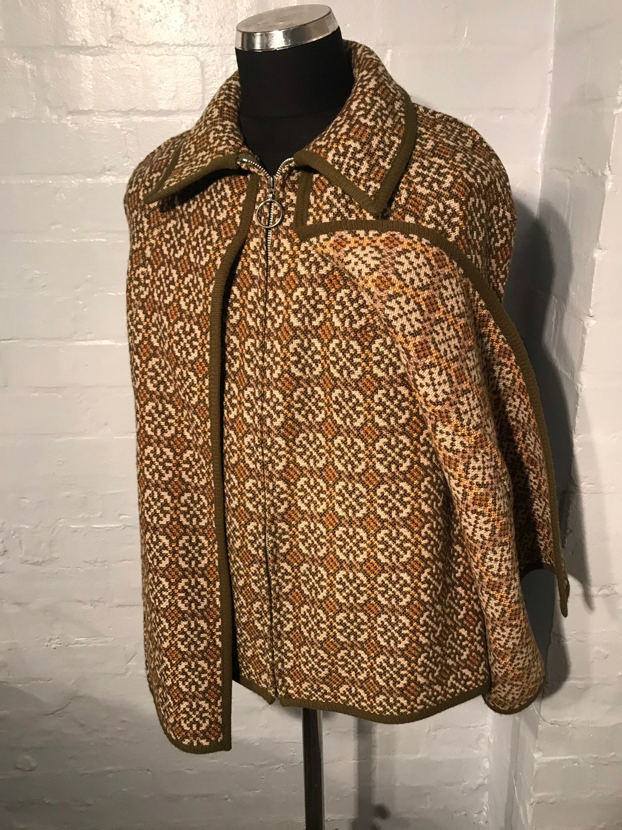 Vtg Welsh Tapestrywool Cape & Waistcoat Dafydd Snowden Design - Etsy UK