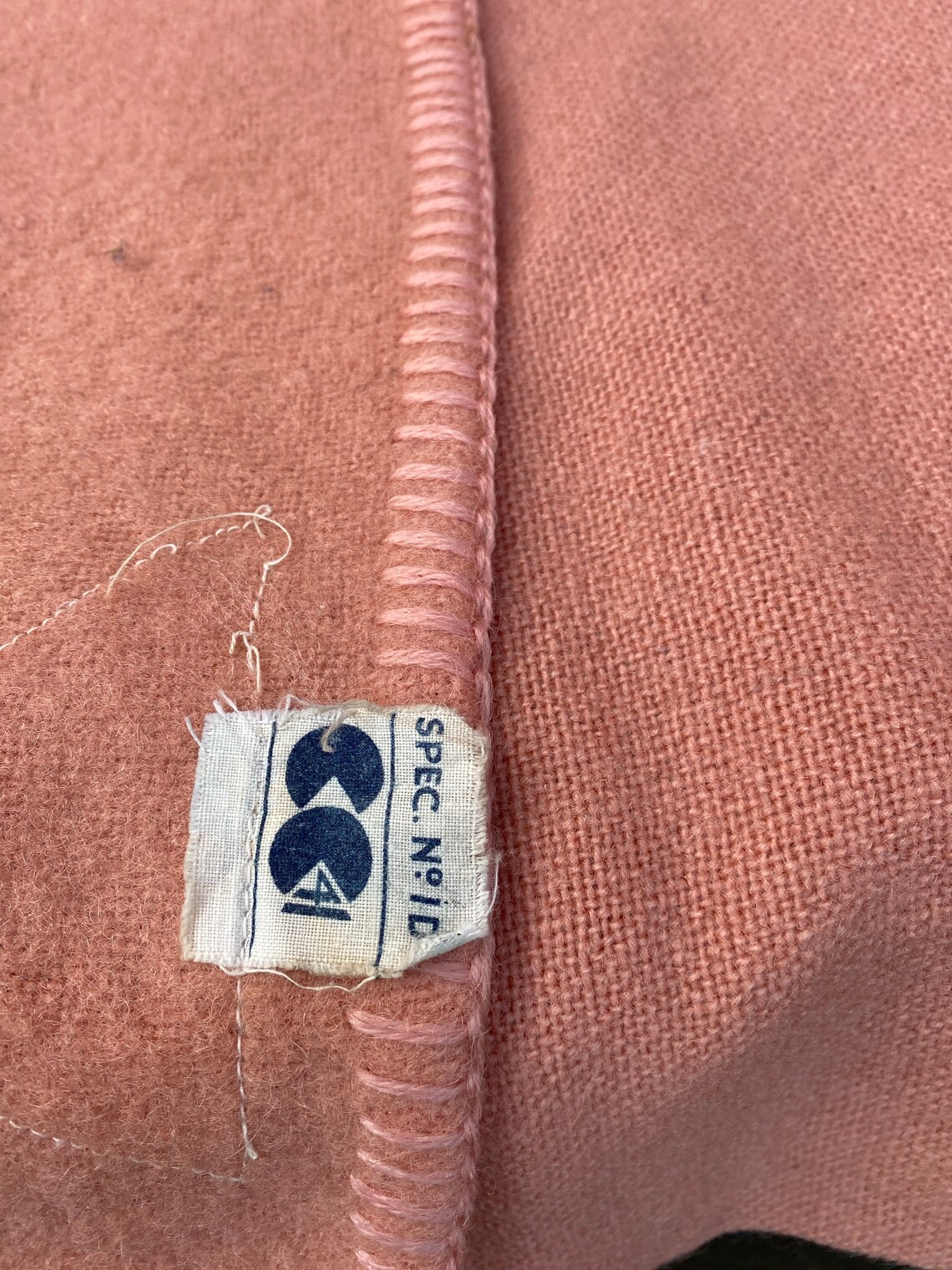 WW2 Blanket Original 1940s CC41 Label-woollen Blanket Dusty - Etsy