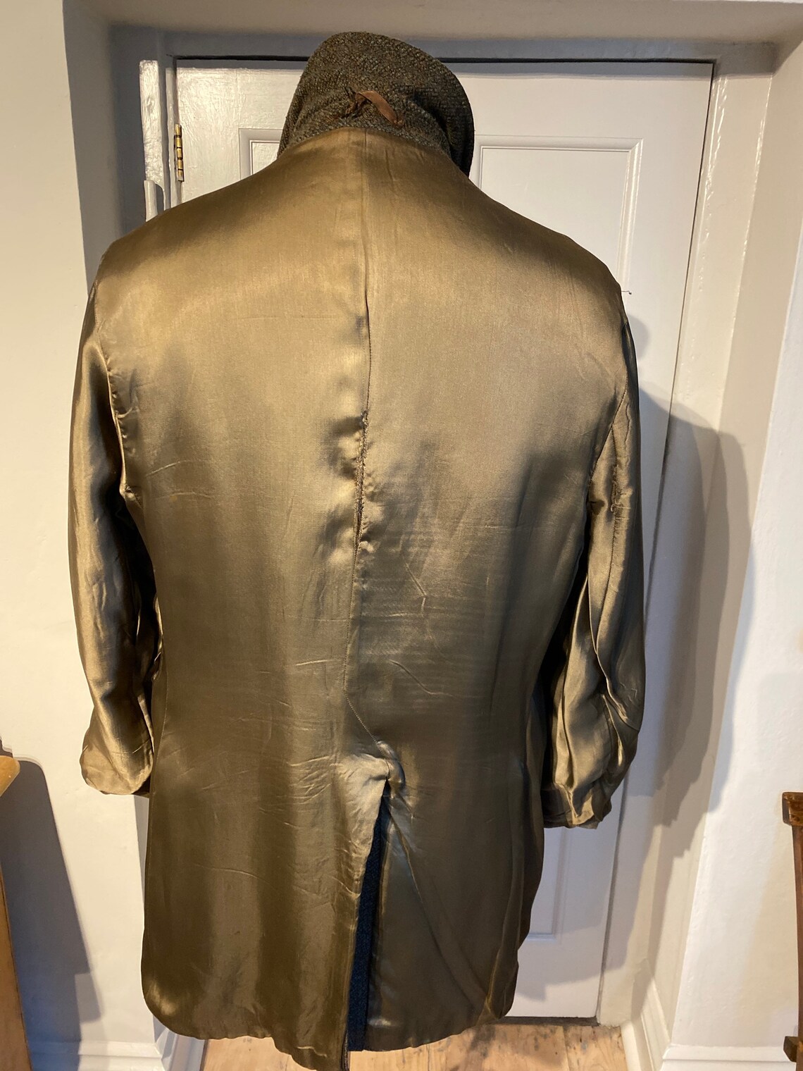 Vtg 70s Gents Long Jkt/ Coat Crombie Double Breasted Jackson - Etsy UK