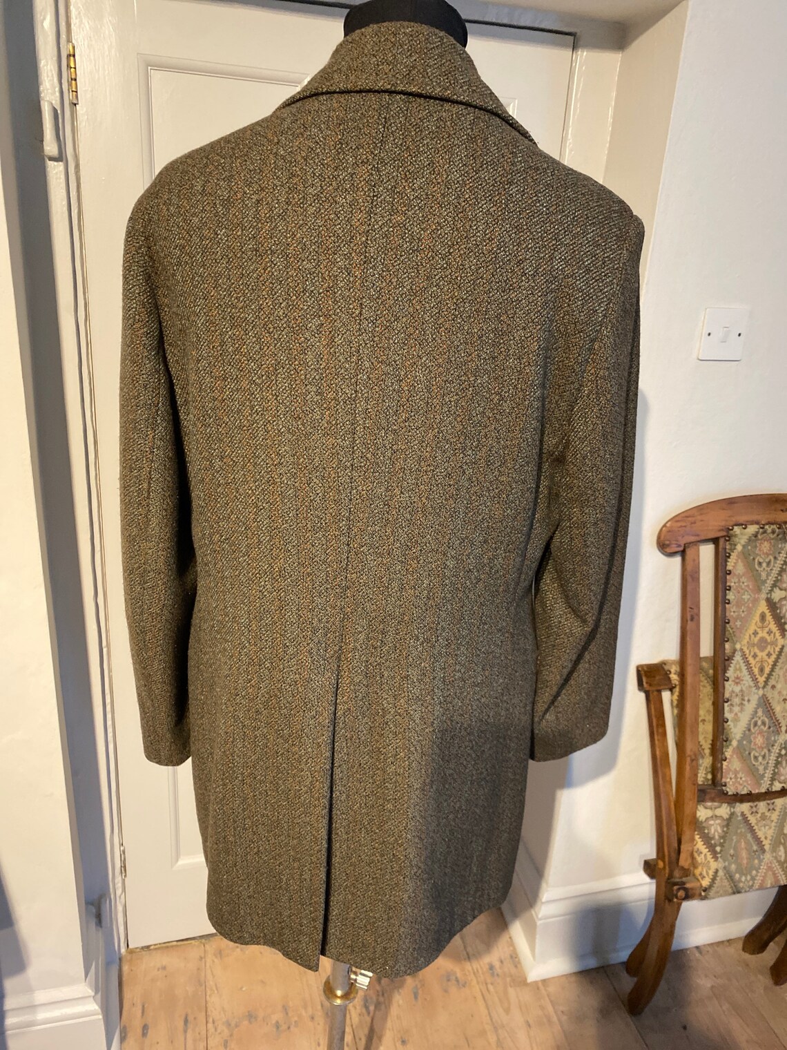 Vtg 70s Gents Long Jkt/ Coat Crombie Double Breasted Jackson - Etsy UK