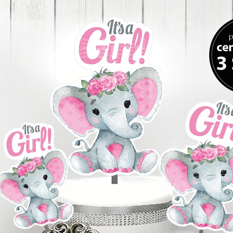 Elephant Centerpiece - Etsy