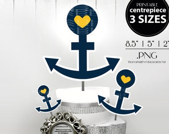Nautical Baby Shower Centerpiece - Etsy