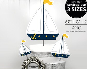 Baby Shower Sailboat - Etsy