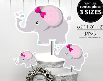 Baby Monkey Centerpiece Cake Topper Clip Art Decoration in | Etsy