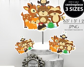 Peanut Elephant Centrepiece for Baby Boy Shower in Navy Blue & - Etsy