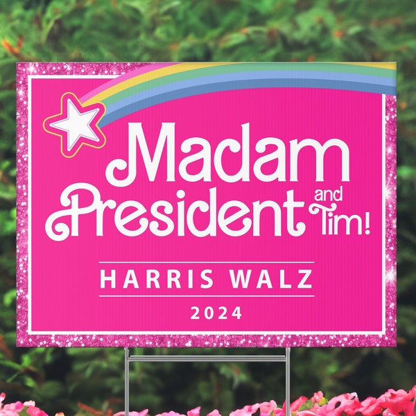 Kamala Harris Yard Sign - Etsy