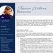 Modern Resume Template With Photo in Navy & Silver ALL-IN-ONE for Mac ...