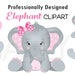 Peanut Baby Shower Invitation Purple Teal Gray Elephant - Etsy