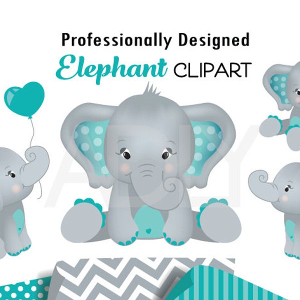 Elephant Baby Shower - Etsy