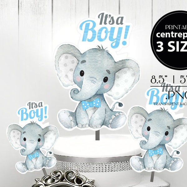 Elephant Baby Shower Decorations - Etsy