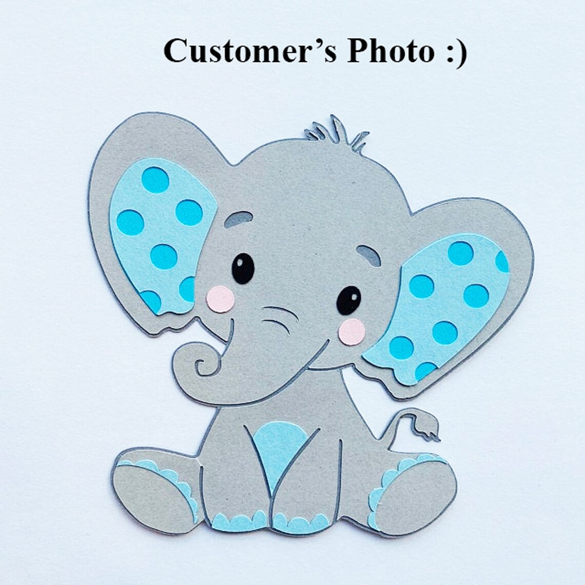 Elephant Svg File Boy Elephant Clip Art Cricut Print and - Etsy