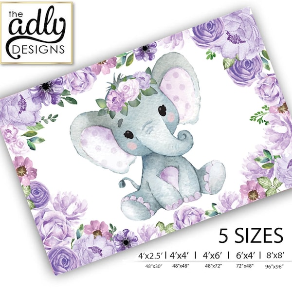 Elephant Banner - Etsy
