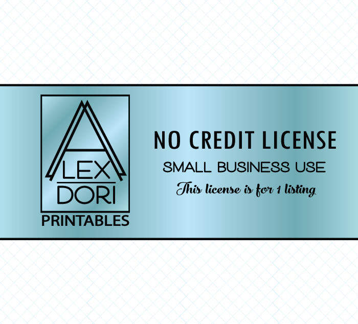 Commercial License, Clipart commercial license, commercial use, digital ...