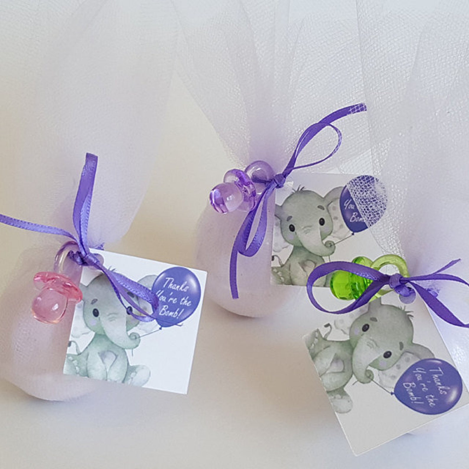 Peanut Elephant Centrepiece for Baby Boy Shower in Gray PNG | Etsy