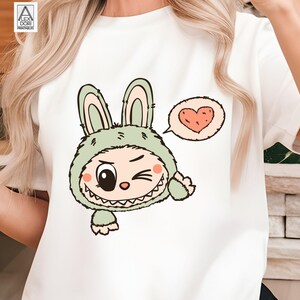 Labubu Winking PNG Images, Bundle of 19 Labubu Digital Files for ...