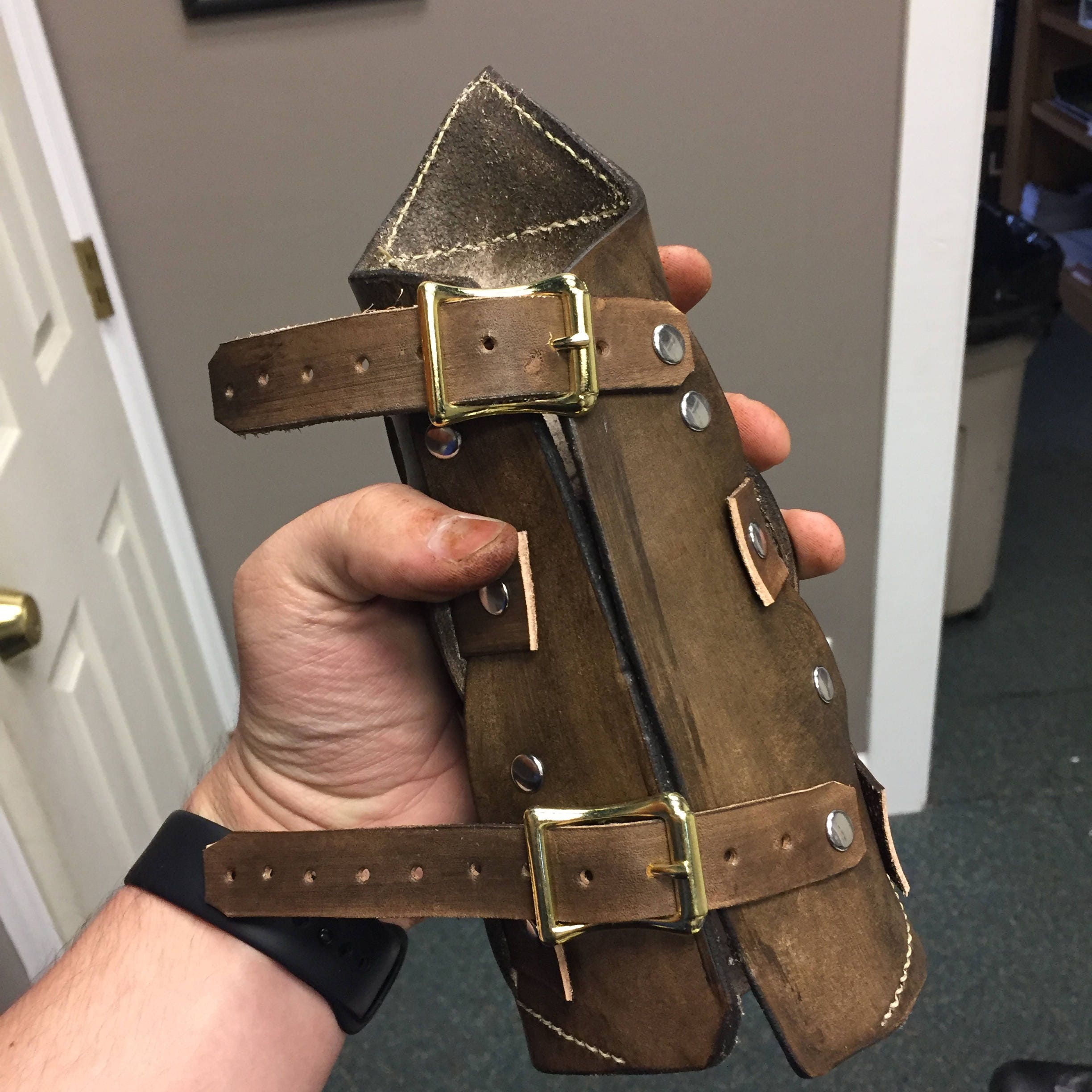 Leather Weave Bracers Leather Armor Leather Bracers - Etsy UK