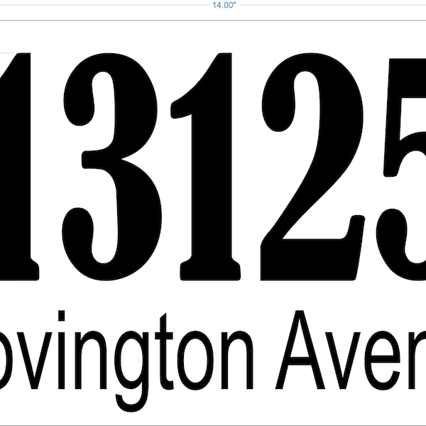 Address Sign Post - Etsy