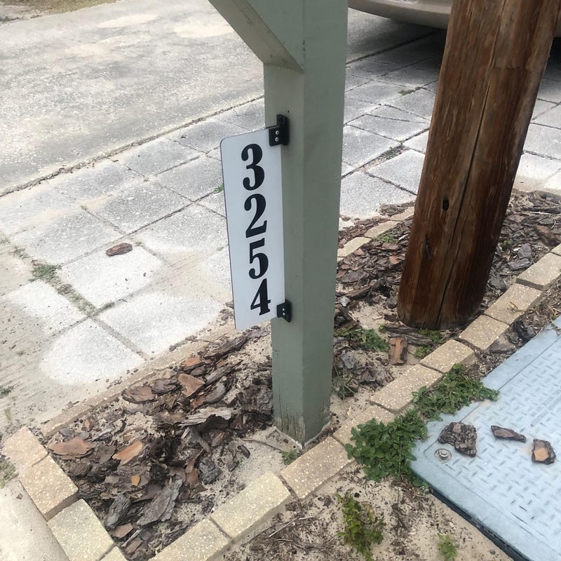 Mailbox Letters and Numbers - Etsy