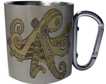 Octopus travel mug | Etsy