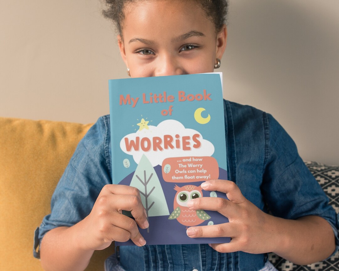 Anxiety Activity Workbook for Kids Child Anxiety Relief Worry Journal ...