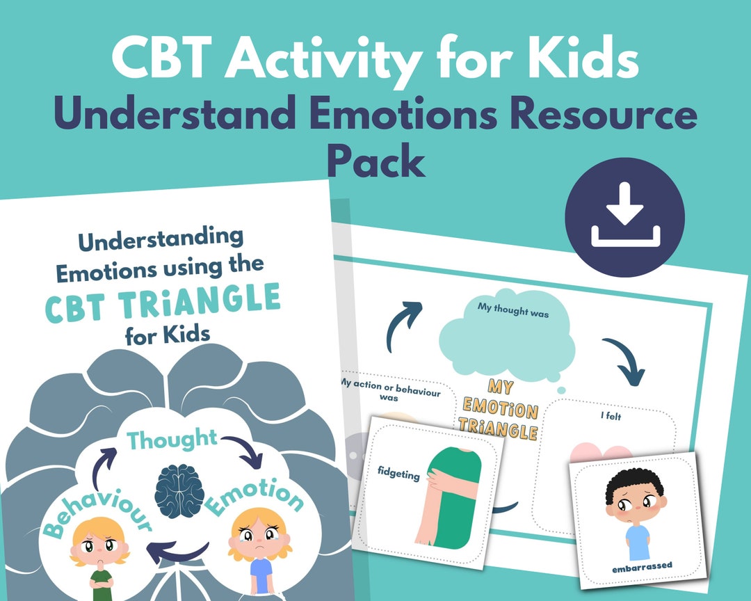 CBT Kids Understanding Emotions Activity PRINTABLE Feelings - Etsy