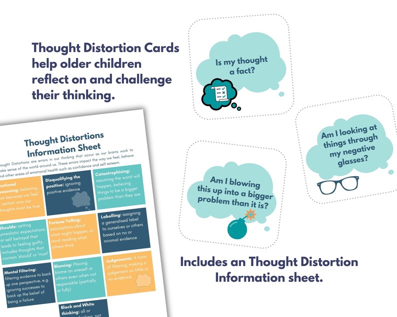 CBT Kids Understanding Emotions Activity PRINTABLE | Feelings ...