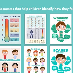 Calm Down Corner Toolkit Bundle for Kids Time in Cool Down - Etsy