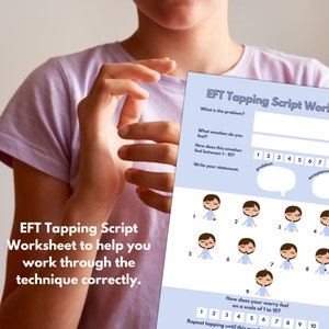 EFT for Kids PRINTABLE | Emotional Freedom Tapping Technique | Stress ...