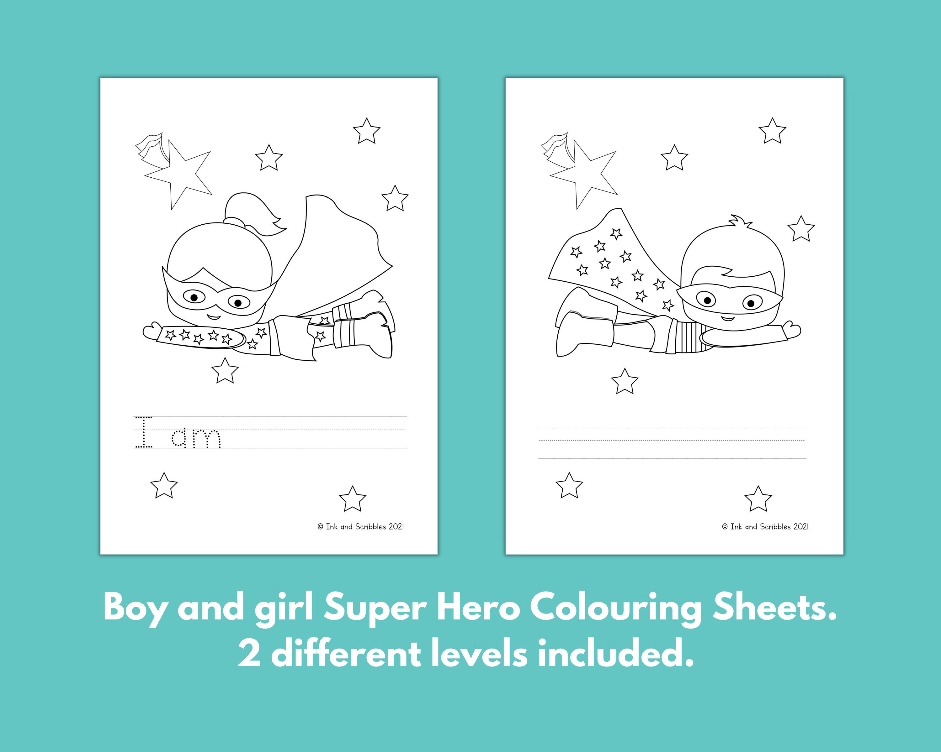 Self Esteem and Confidence PRINTABLE Colouring Pages for Kids ...