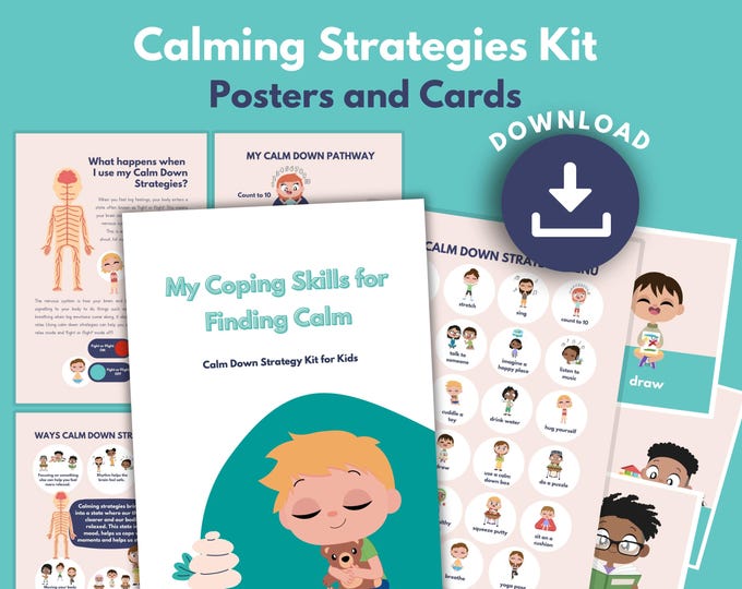 Calm Down Corner Posters, Emotions Poster, Calm Down Corner Printable ...