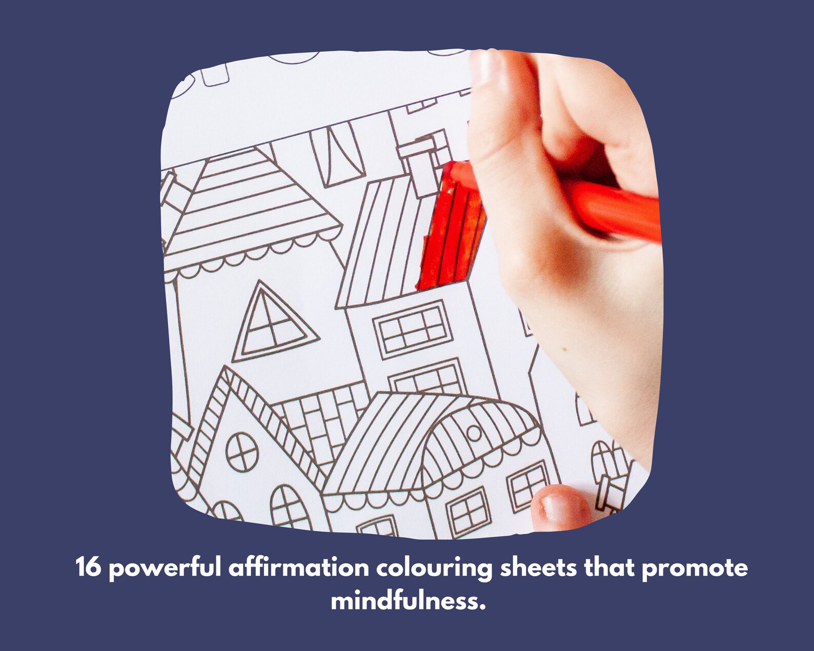 Affirmation Colouring Pages for Kids | Mindful Colouring | Calming ...