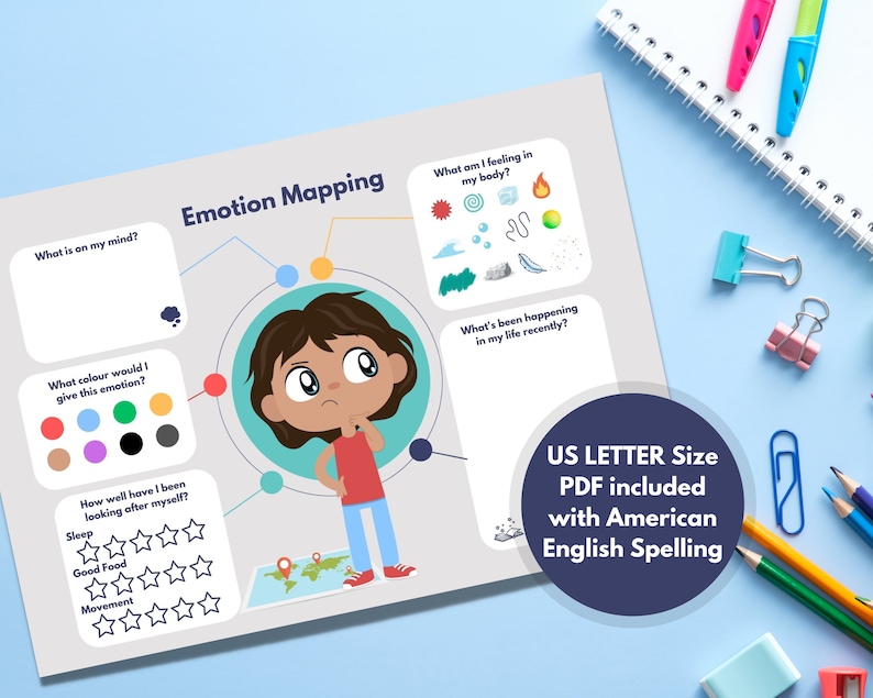 Emotions Worksheet for Kids Understanding Emotions and Feelings Emotion ...