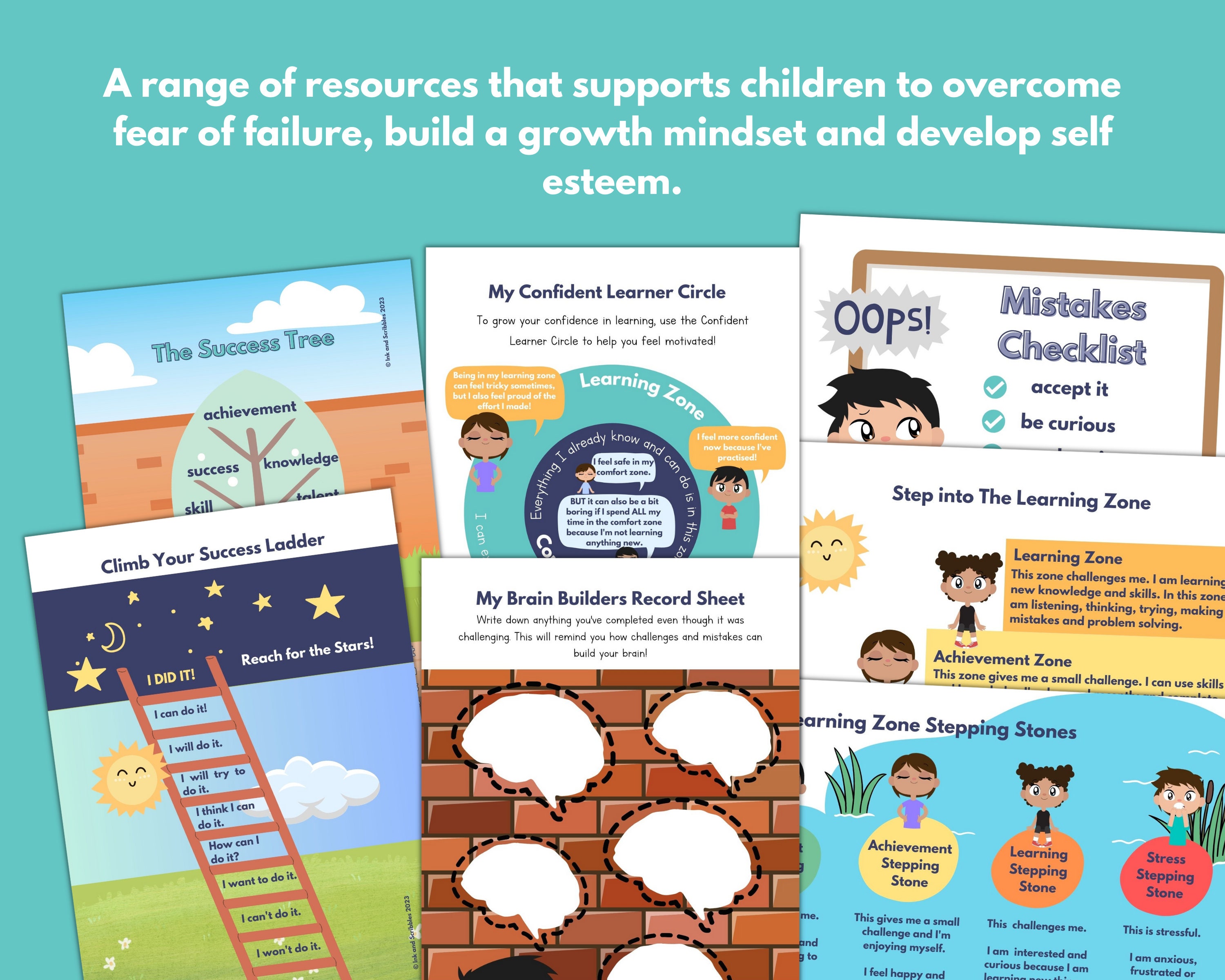 Growth Mindset for Reluctant Learner Classroom Resources, Learning Zone ...
