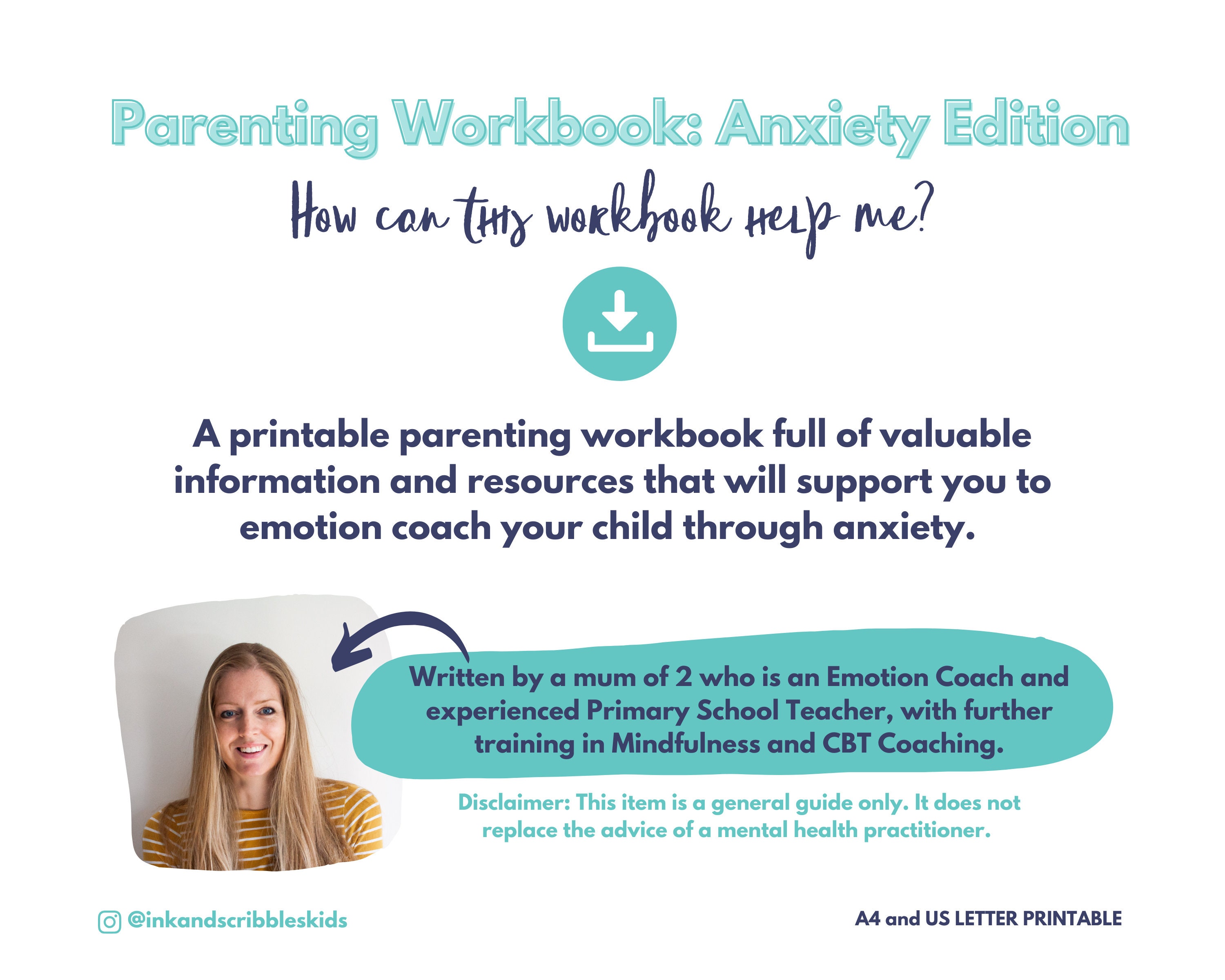 Parent Guide for Supporting Child Anxiety | Positive Parent PRINTABLE ...