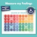 Kids Mood Meter Printable: Feelings Chart, Emotional Awareness (digital ...