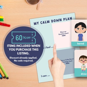 Calm Down Toolkit: Emotional Regulation Posters & Coping Cards (digital ...