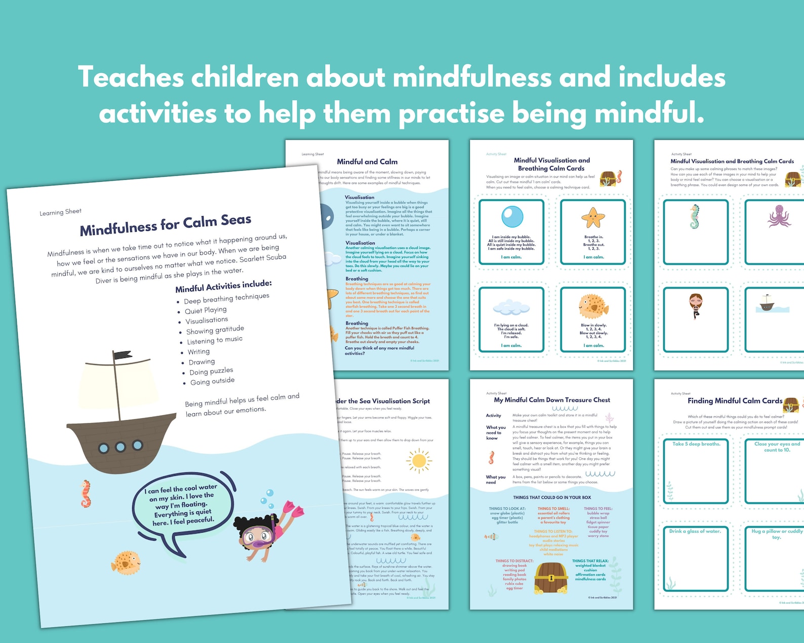 Emotional Regulation PRINTABLE Worksheets for Kids | Managing Big ...