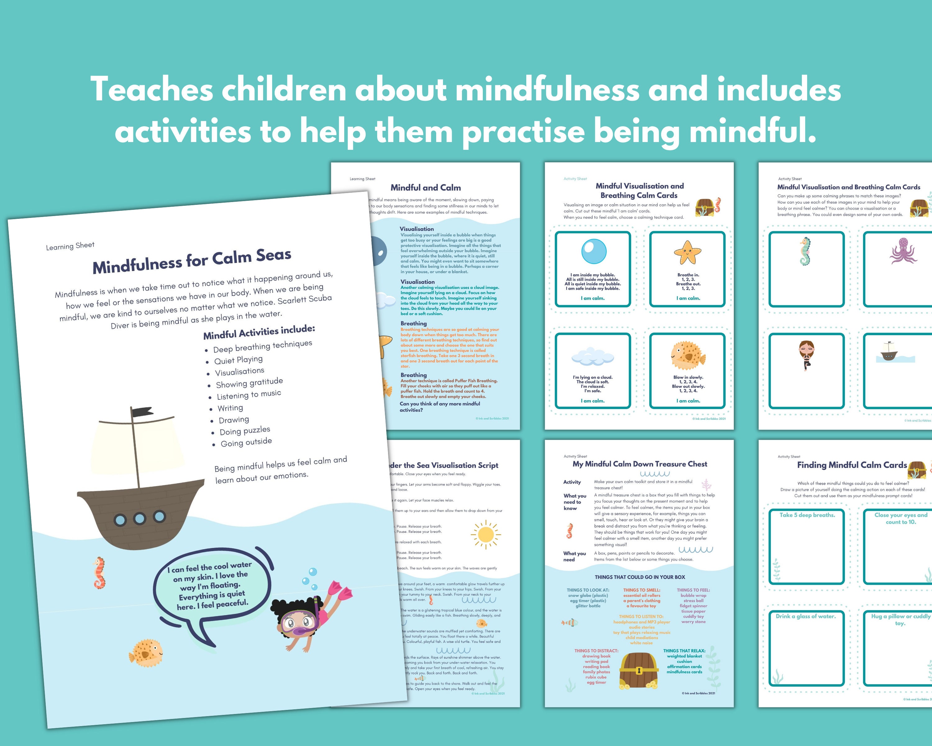 Emotional Regulation PRINTABLE Worksheets for Kids | Managing Big ...