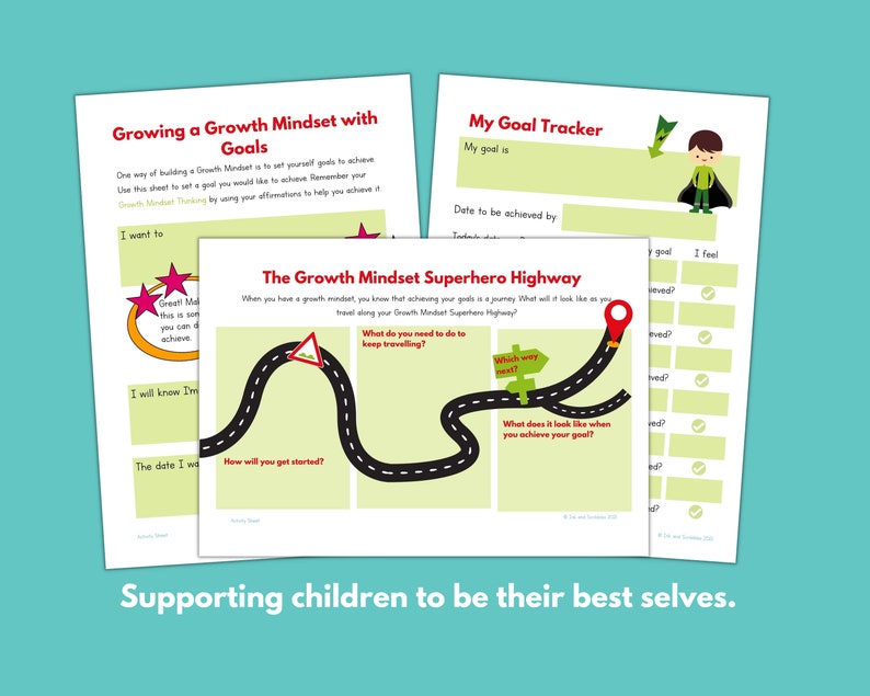 Confidence Self Esteem PRINTABLE for Kids Superhero Themed - Etsy UK