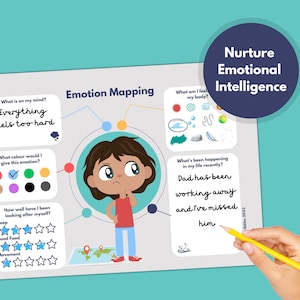 Emotions Worksheet for Kids | Understanding Emotions and Feelings ...