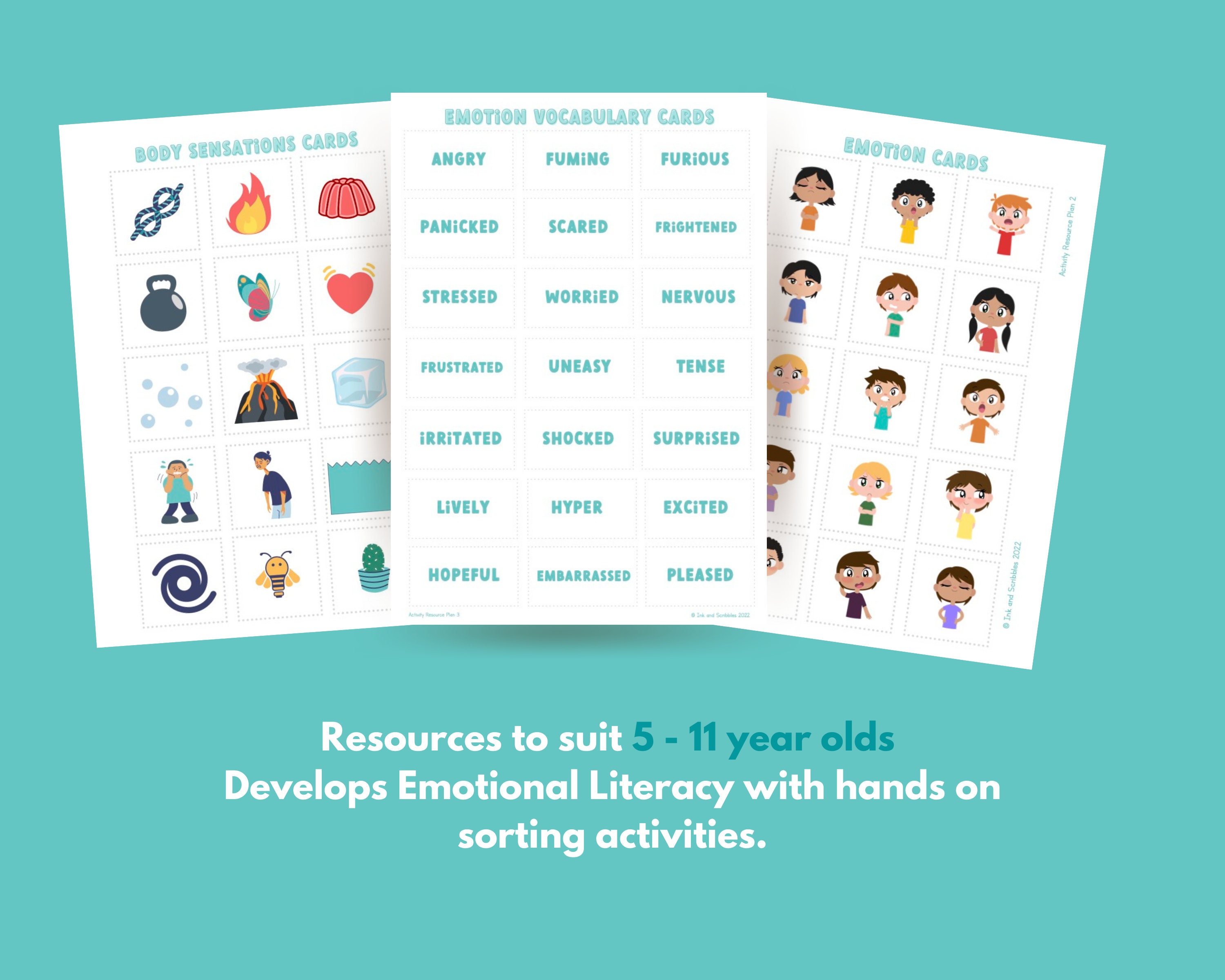 Identifying Emotions Activity PRINTABLE for kids Emotional Intelligence ...
