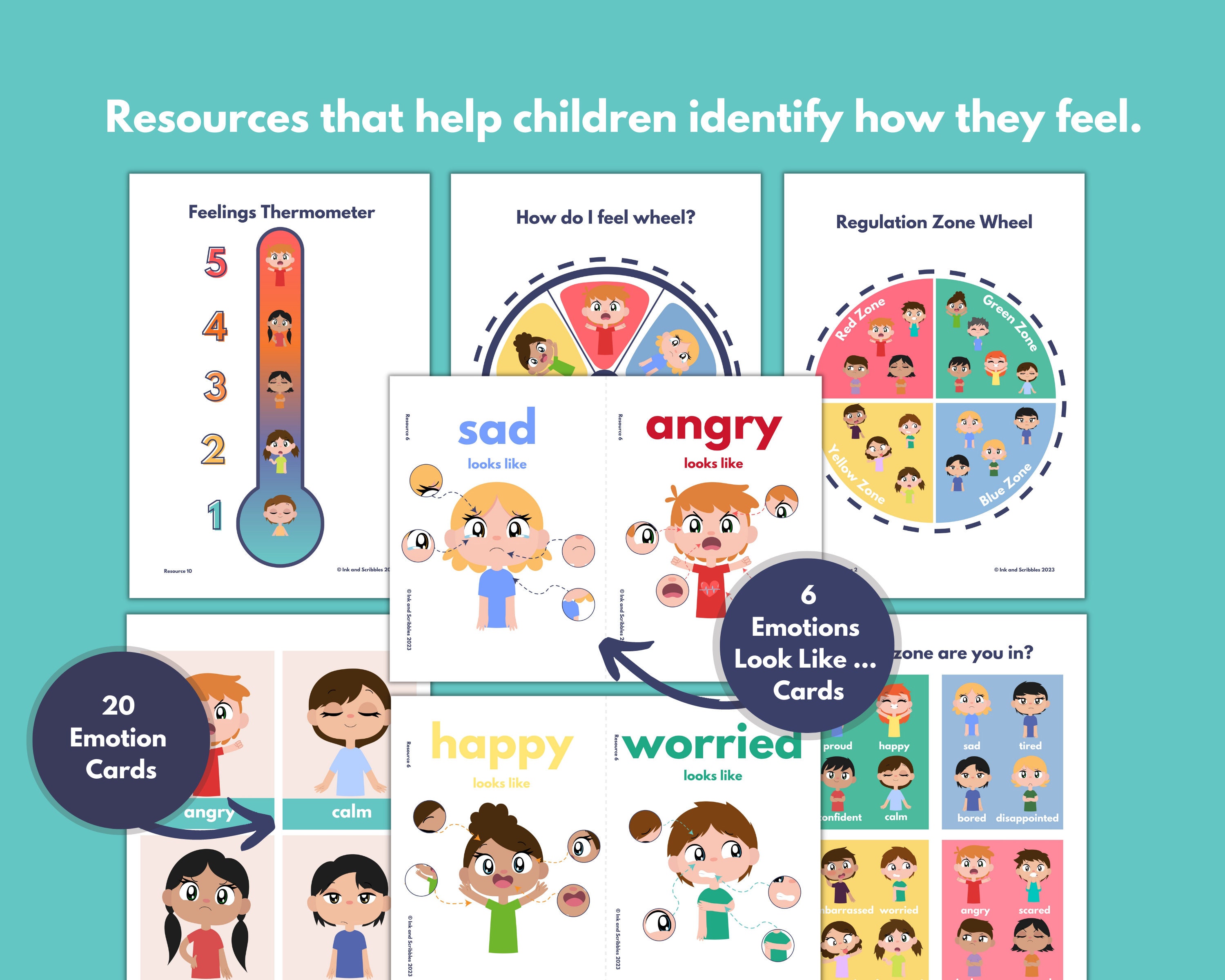 Toddler Calm Down Corner Toolkit | PRINTABLE Emotional Regulation and ...