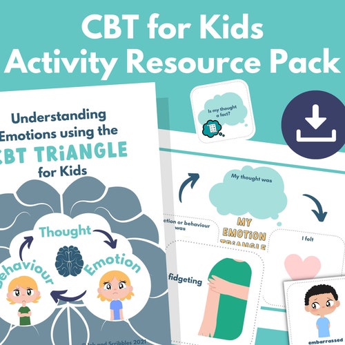 CBT Kids Understanding Emotions Activity PRINTABLE Feelings - Etsy UK