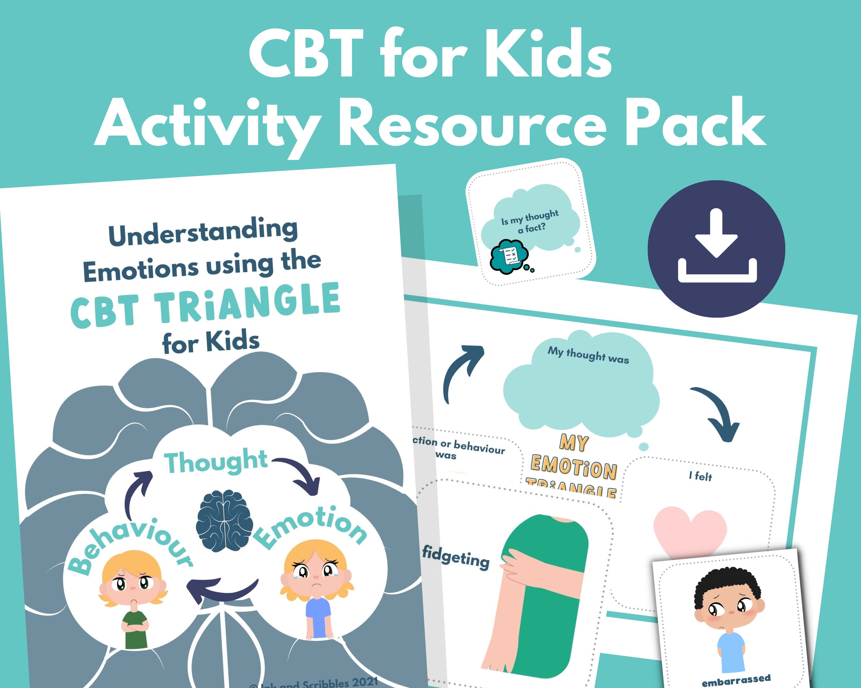 CBT Kids Understanding Emotions Activity PRINTABLE Feelings - Etsy UK